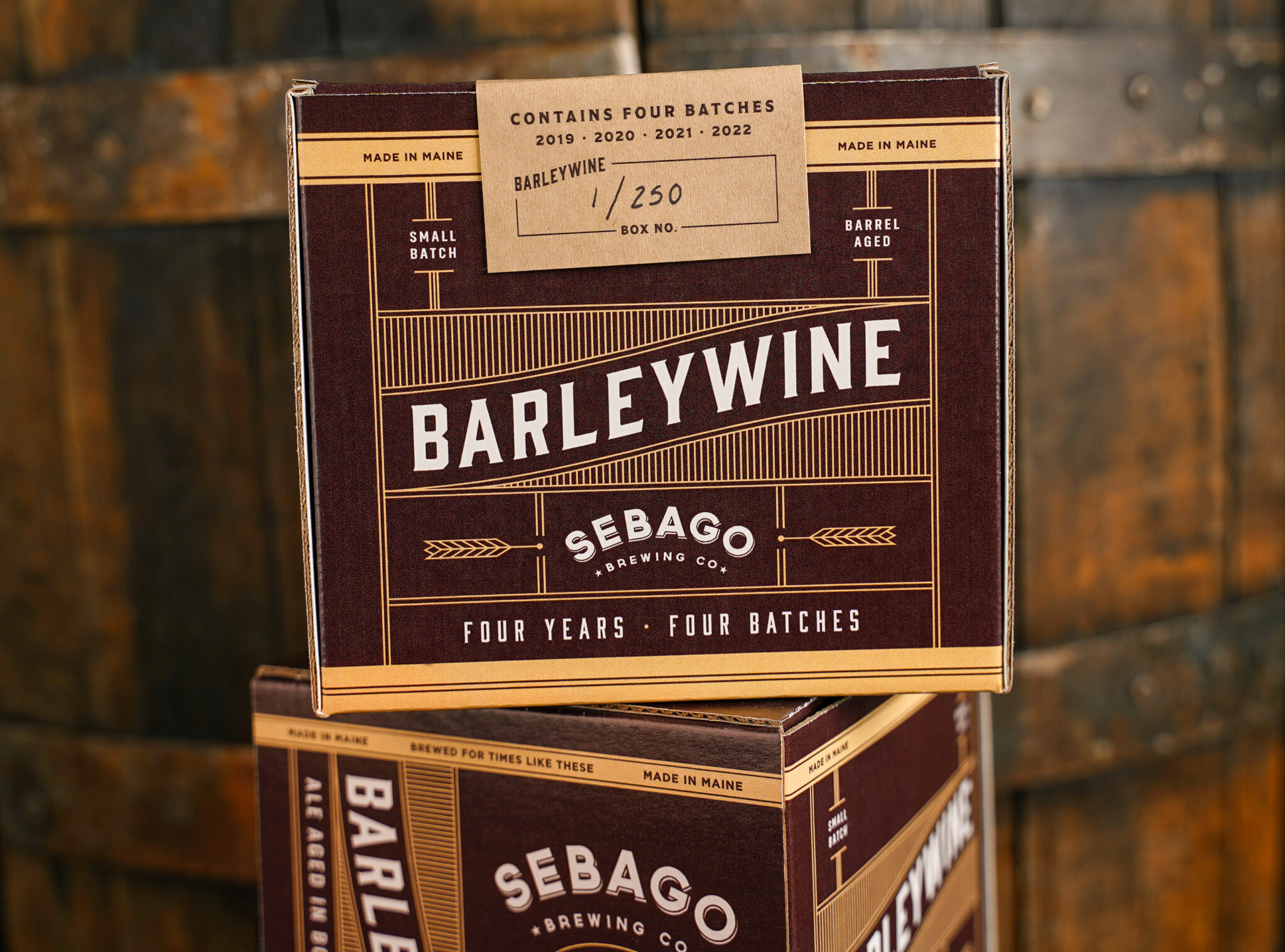 Limited edition: Brewers’ Reserve Barleywine four-pack - Sebago Brewing ...