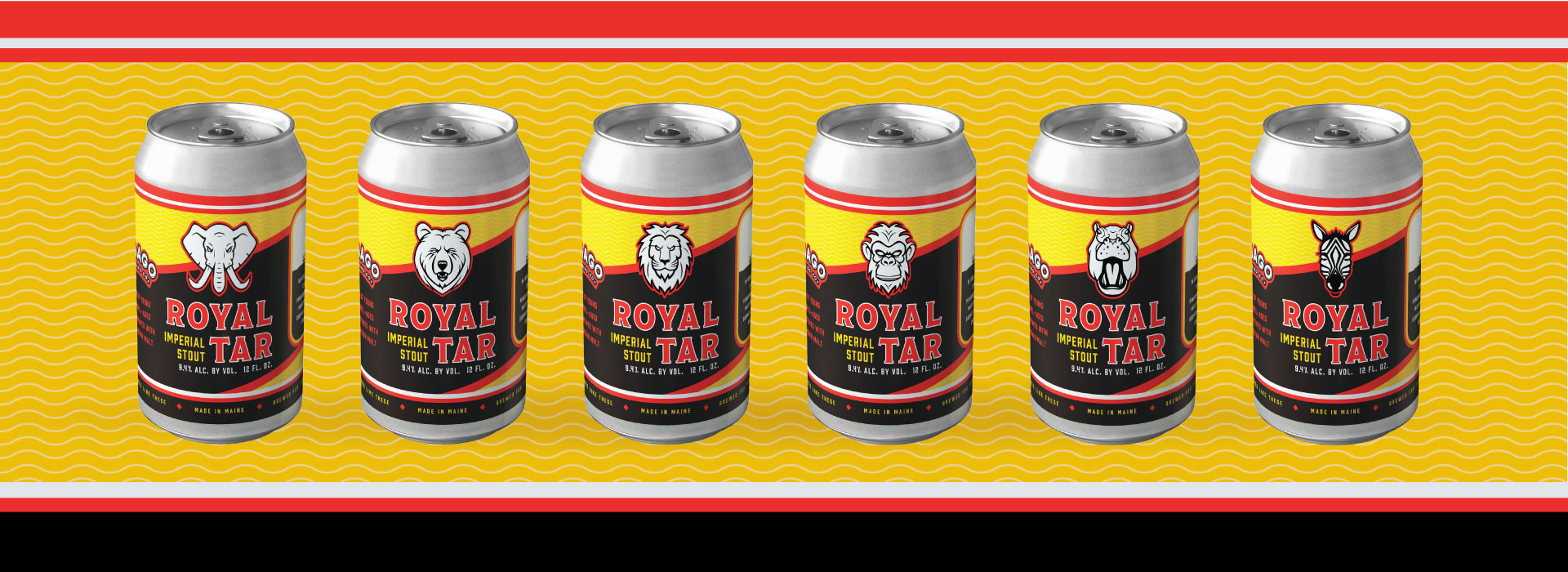 Royal Tar imperial stout released into the wild - Sebago Brewing Company